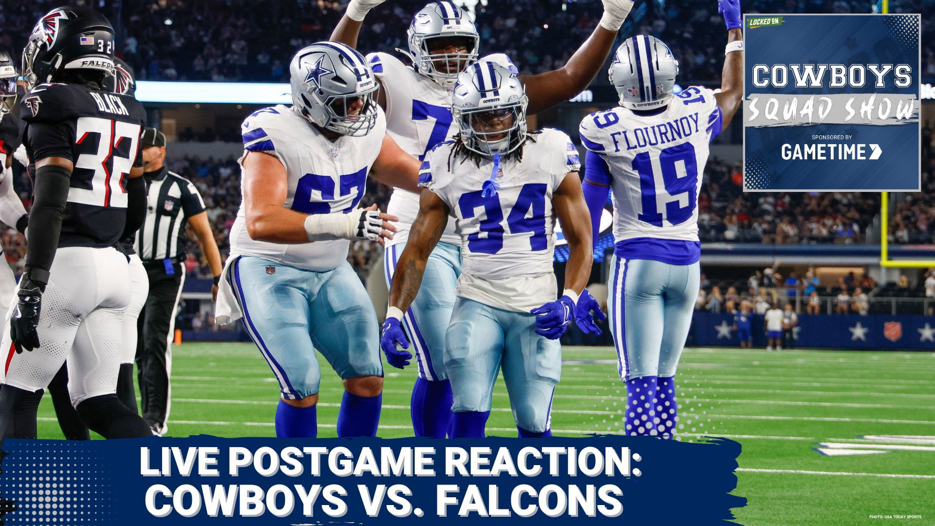 COWBOYS SQUAD SHOW: Live reaction after the Cowboys pre-season finale against the Falcons ...