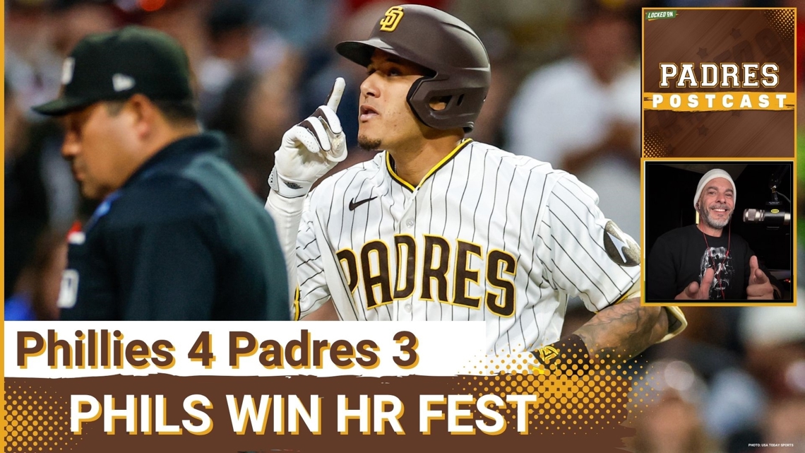 PADRES POSTCAST: Phillies’ 2-OUT HR'S Sink Randy Vasquez, San Diego ...
