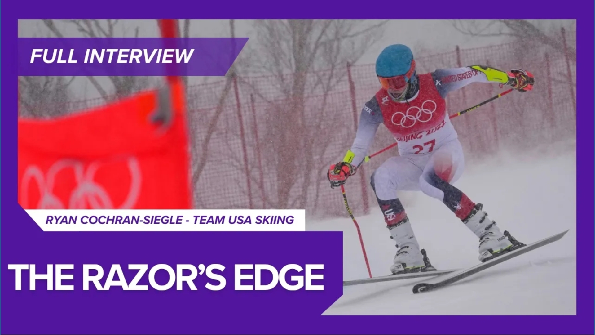 Ryan Cochran-Siegle on the 'razor’s edge' of Olympic downhill skiing ...