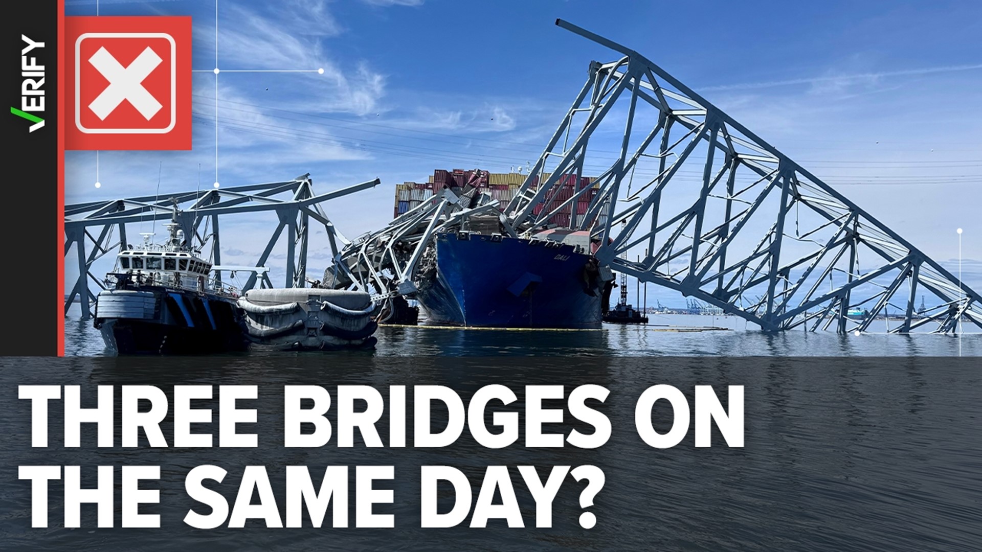 No, three bridges were not damaged in the same day | kiiitv.com
