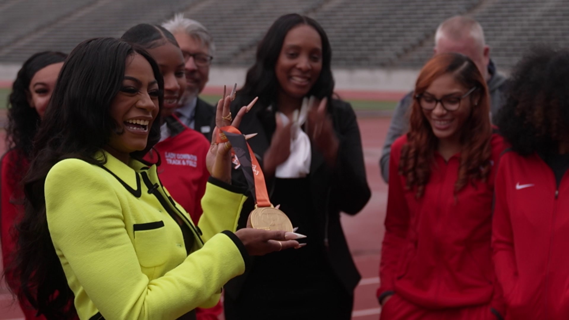 Sha'Carri Richardson Track in Dallas, Texas | kiiitv.com