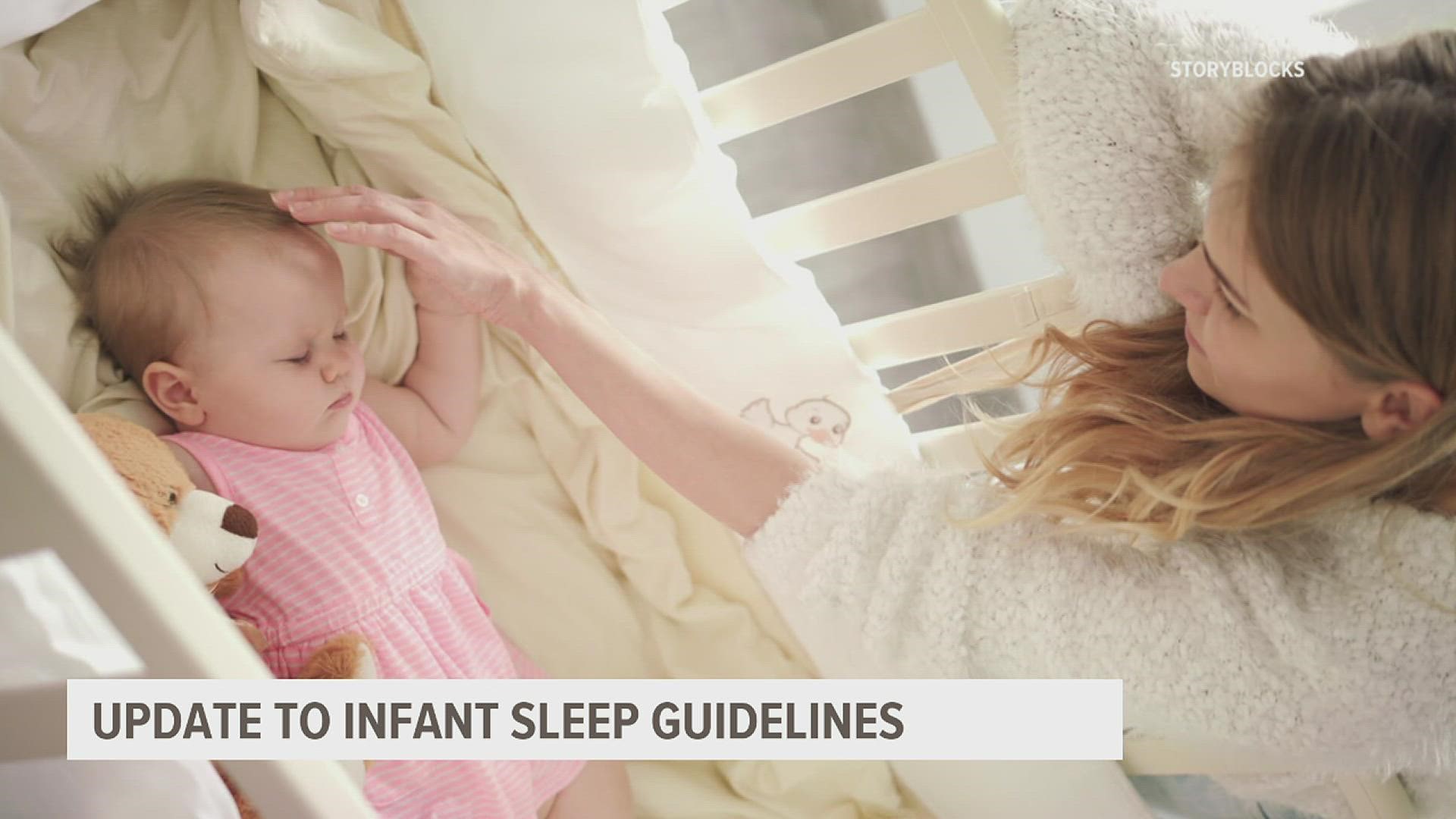 American Academy of Pediatrics updates infant sleep safety guidelines ...