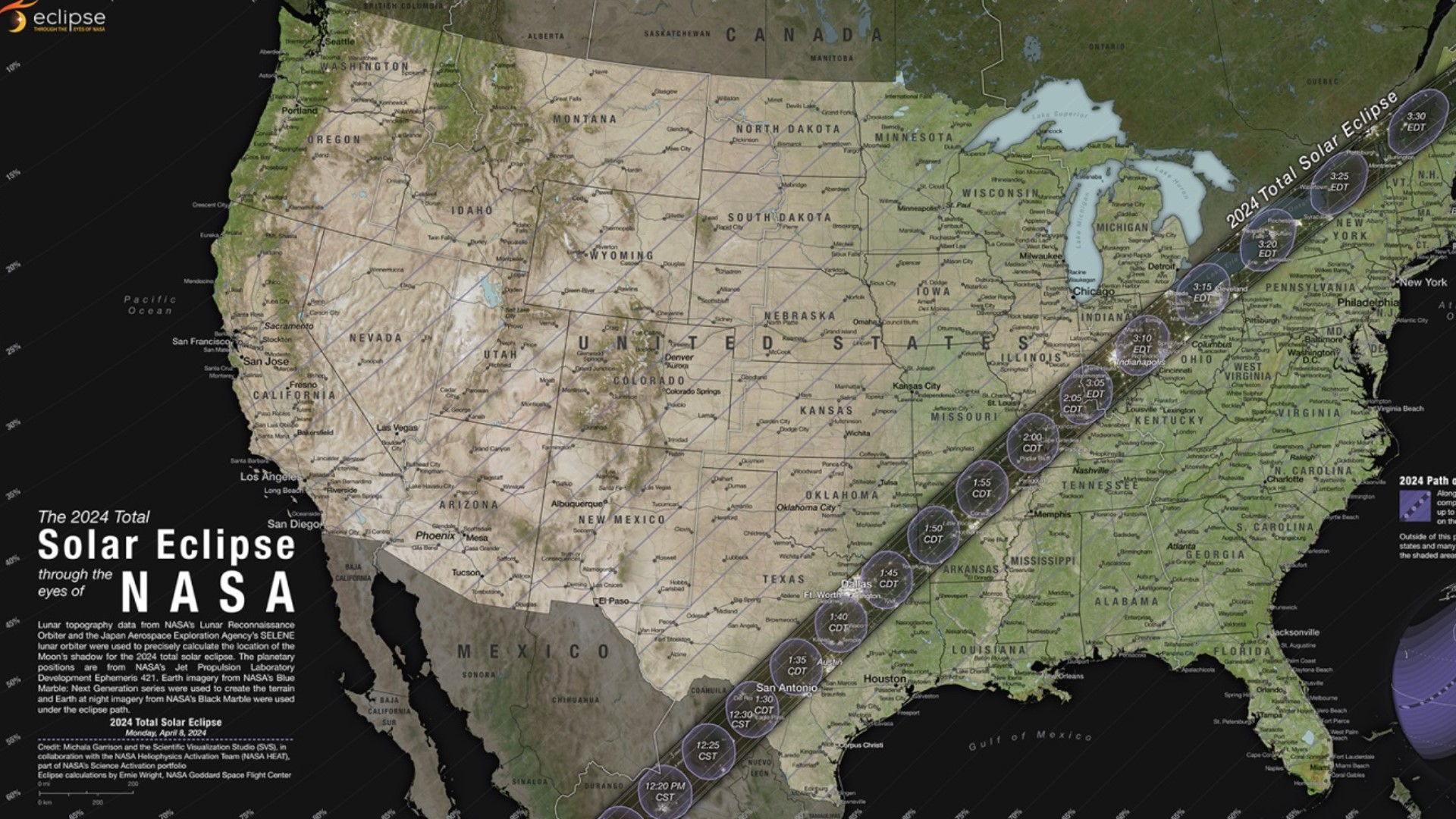 What is the best place to watch the 2024 solar eclipse in Texas ...