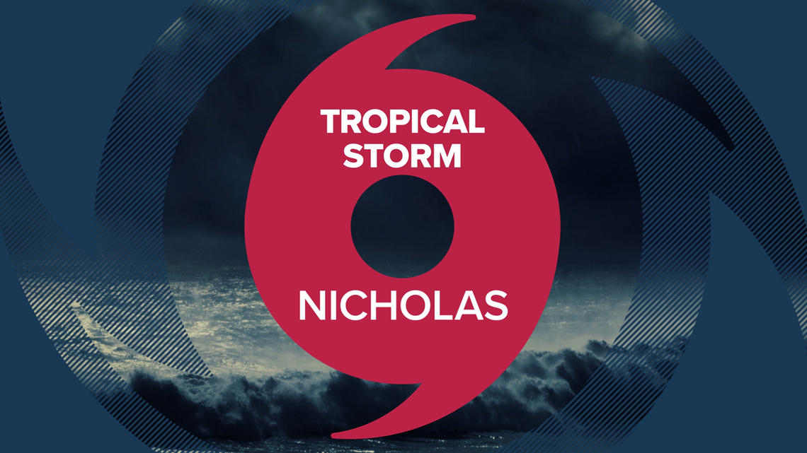 Tropical Storm Nicholas Update | kiiitv.com