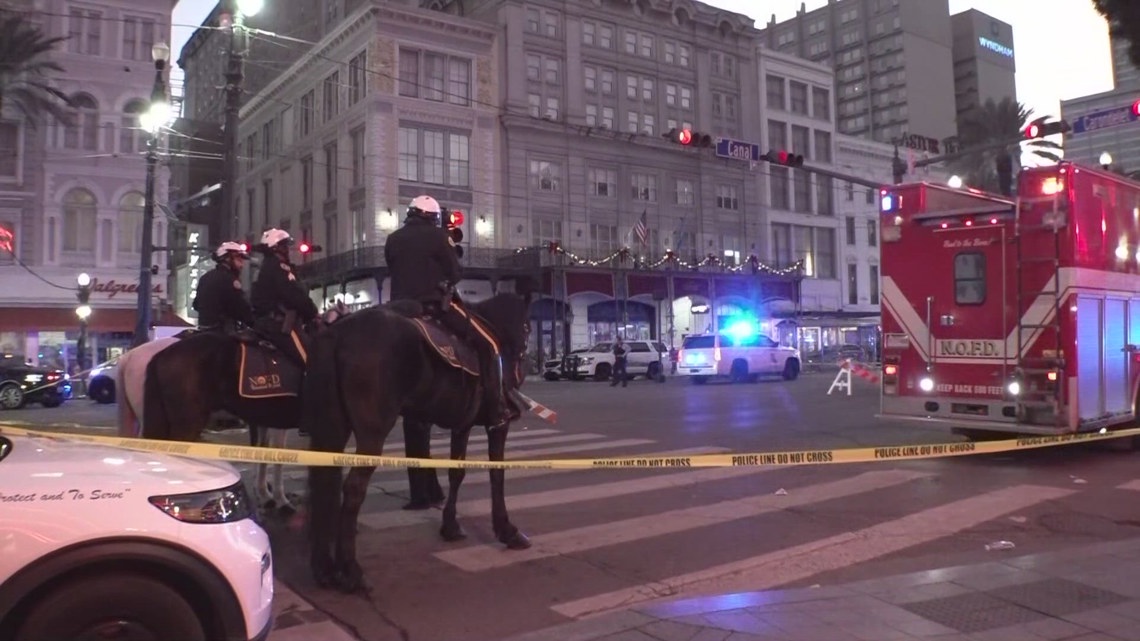 New Orleans mass killing: Man plows into crowds on Bourbon Street ...
