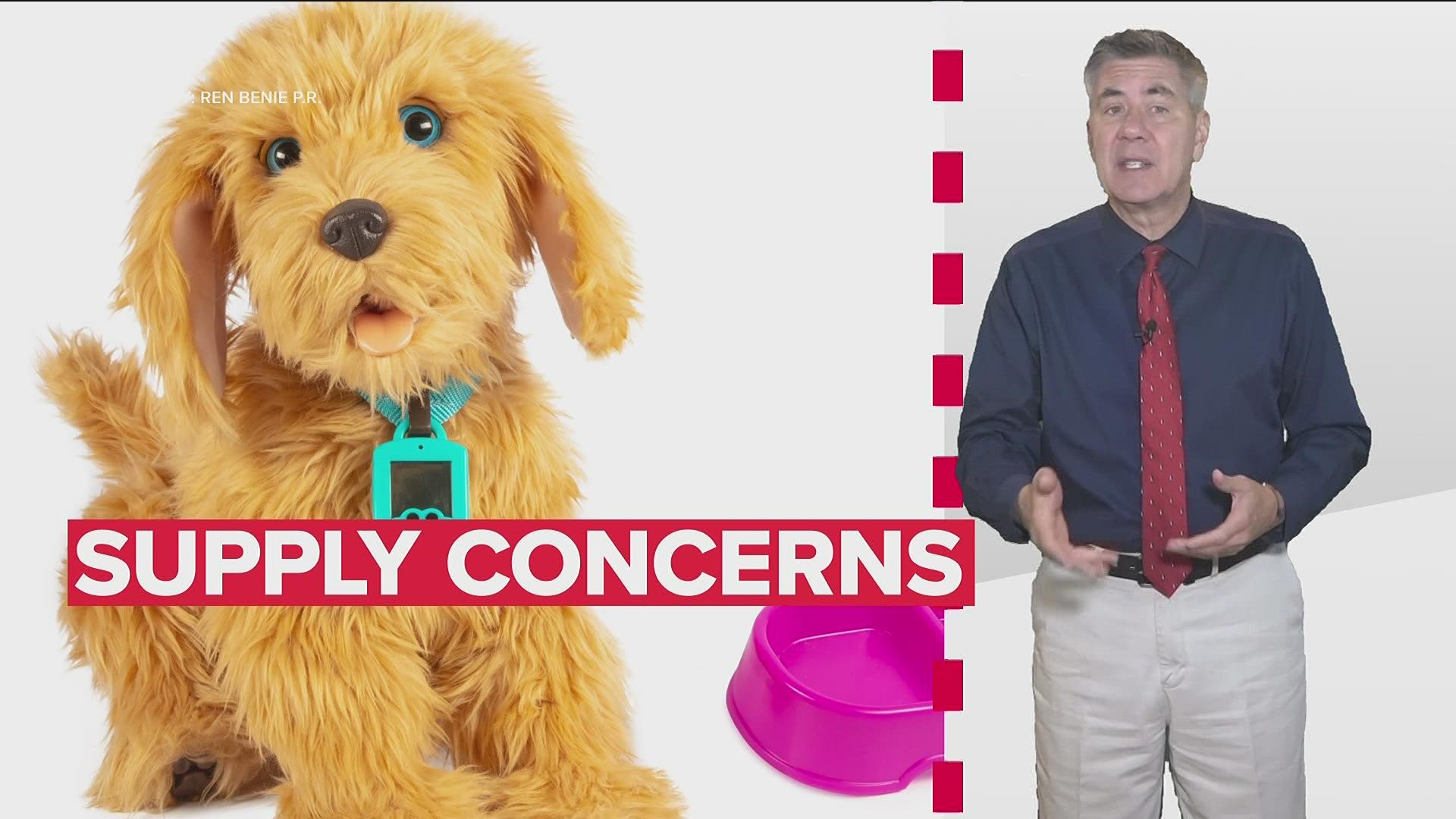 Supply chain issues Moji puppy Gatorade and more | kiiitv.com